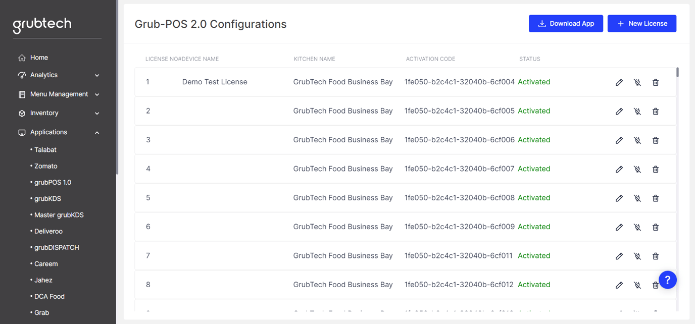 How to update g'POS from GrubCenter.