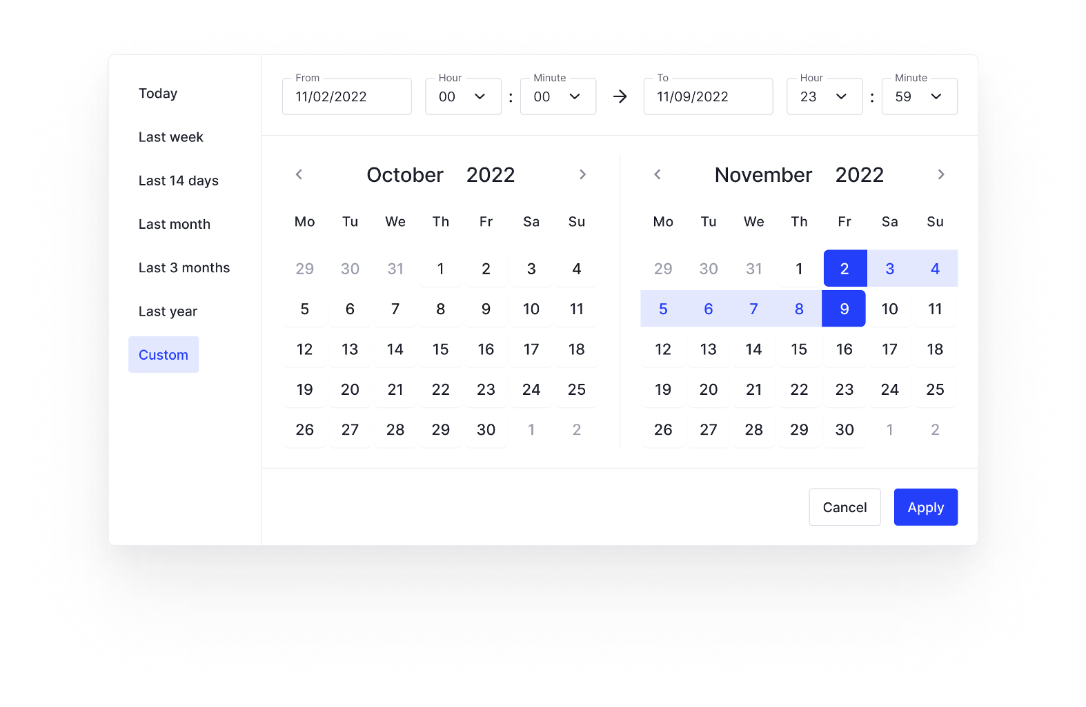 How to select a timeframe in Real-Time Reports?
